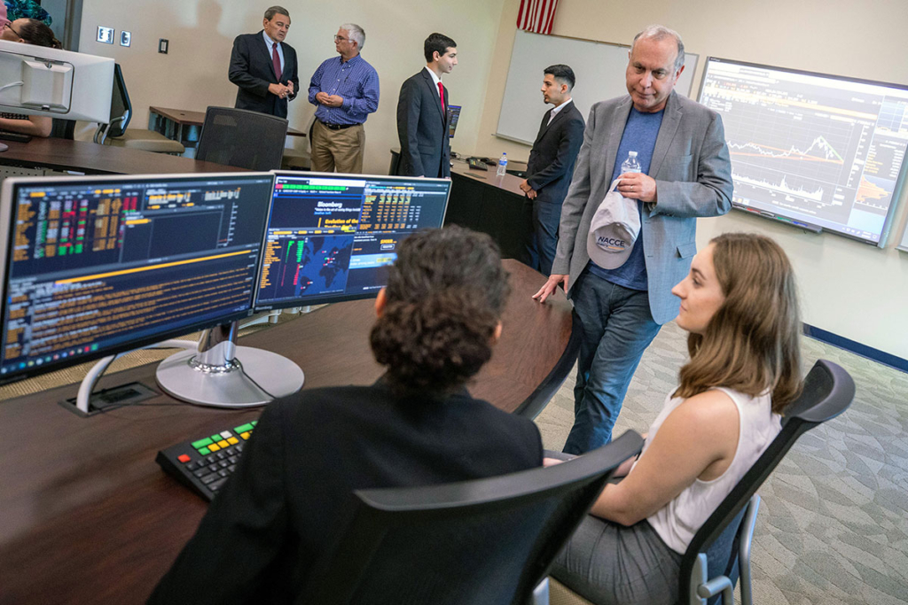 tcbusiness.com – Bloomberg Terminals link students with financial world