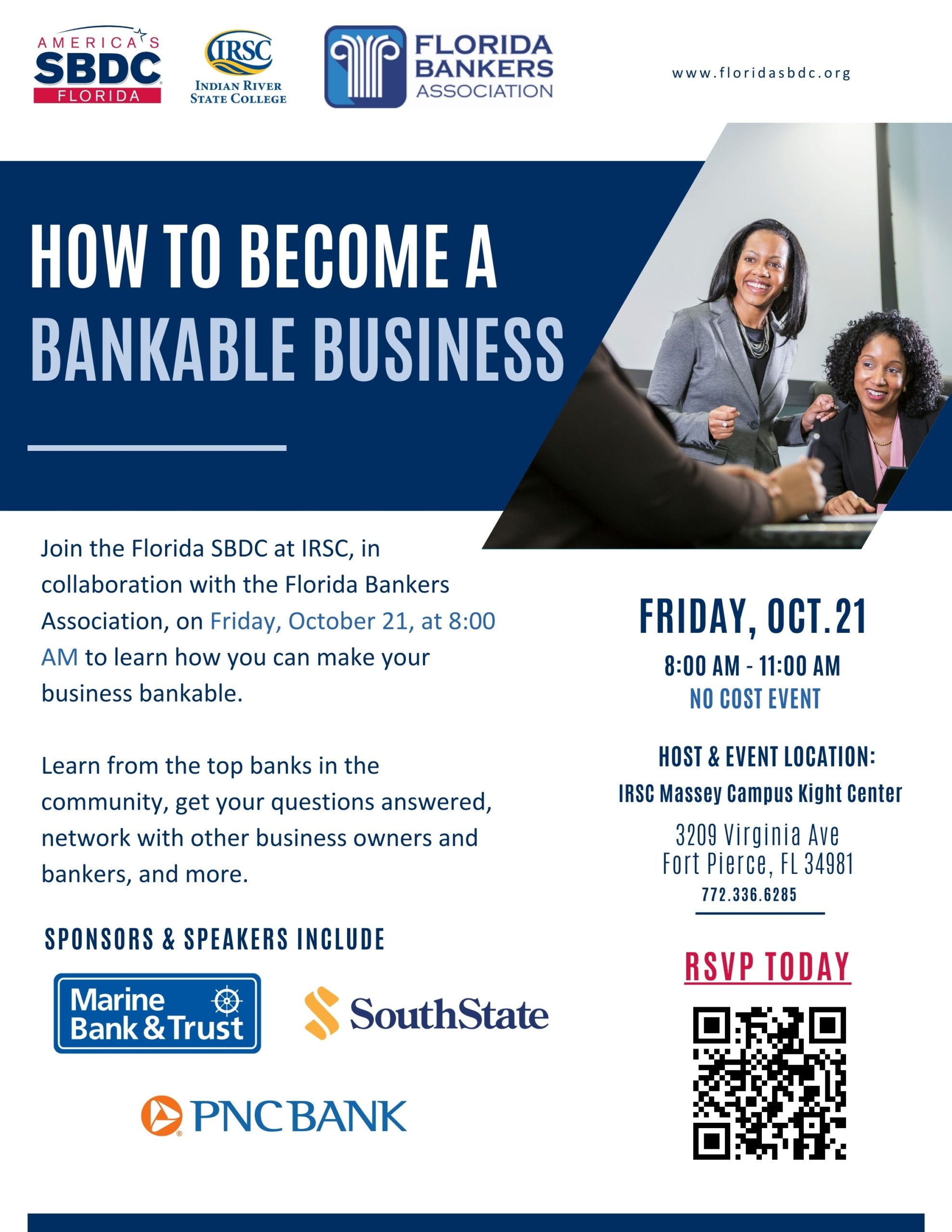 tcbusiness.com – Florida SBDC IRSC teaches how to become a bankable ...